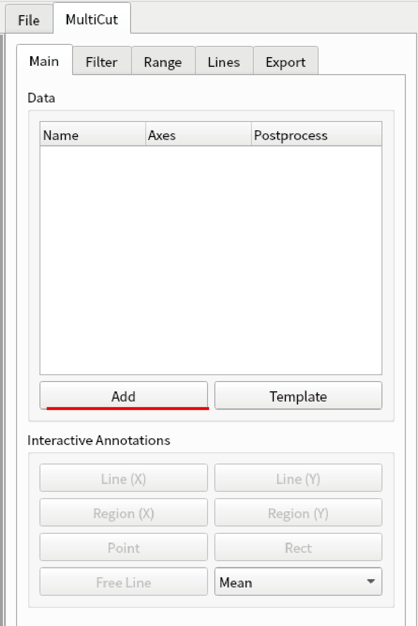 Interactive Gui Analysis System Multicut — Lys 031 Documentation