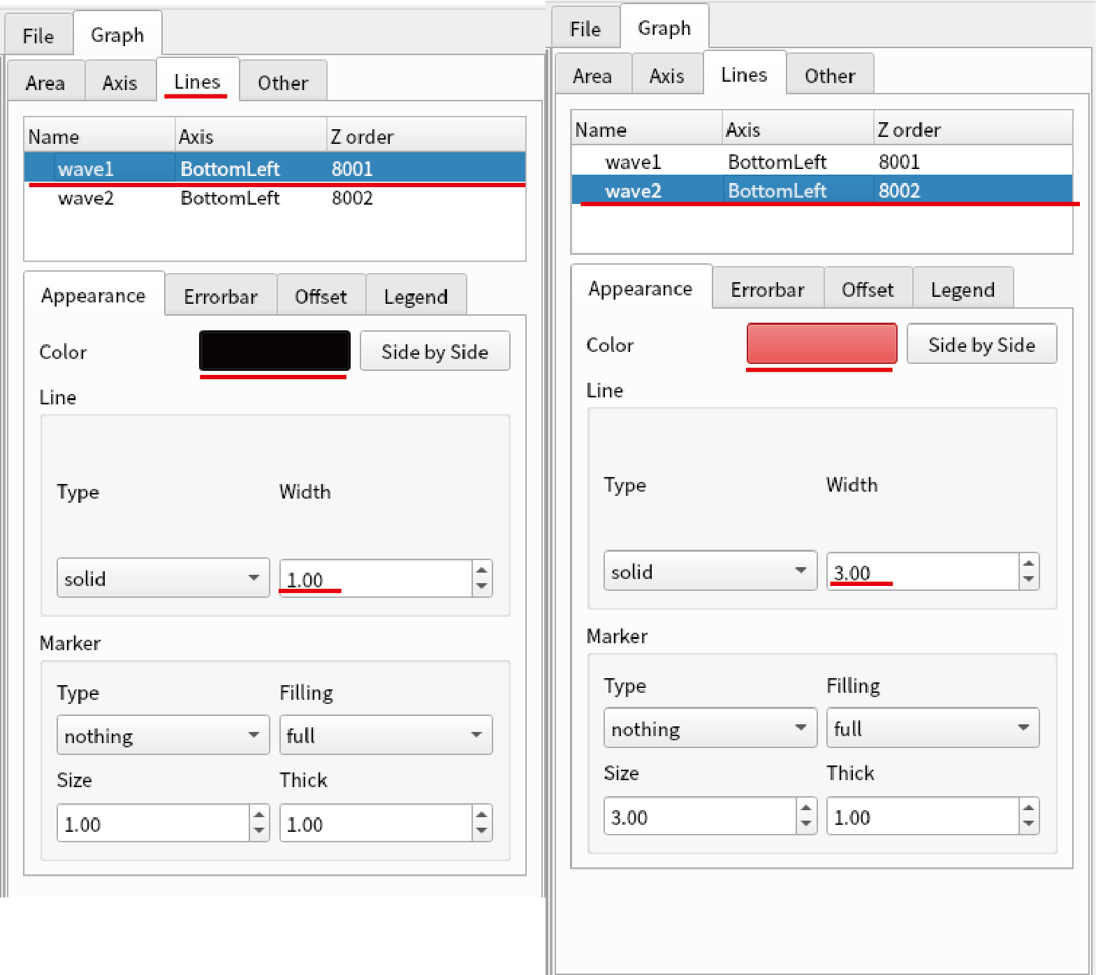 Display Graphs In Lys — Lys 031 Documentation